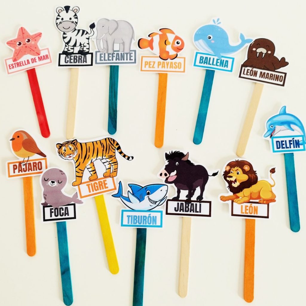 Los animales y sus hábitats - Dónde viven La Casita Educativa