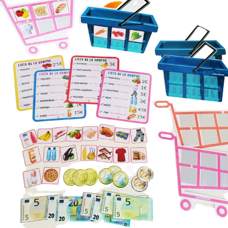 Juego para aprender a comprar - La Casita Educativa
