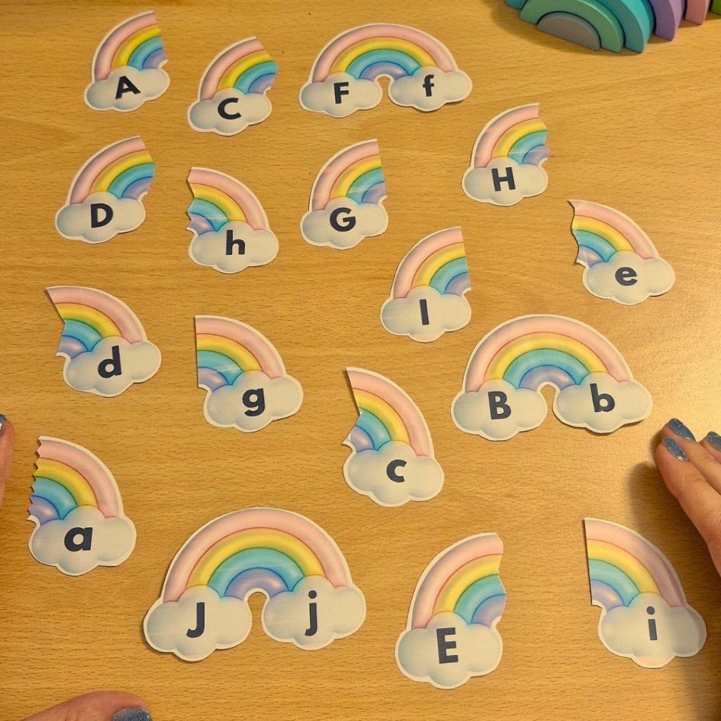Rainbow letras