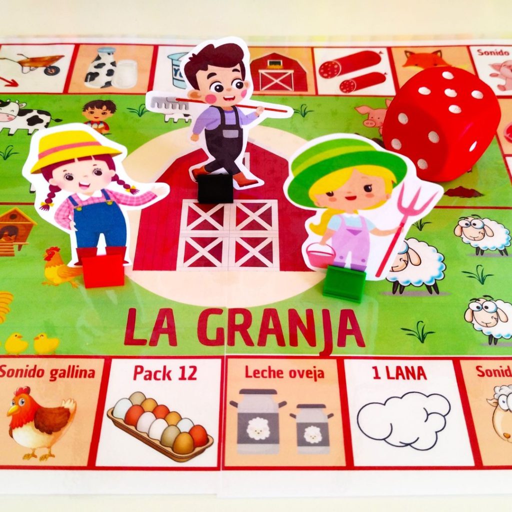 Juego educativo la granja - La Casita Educativa
