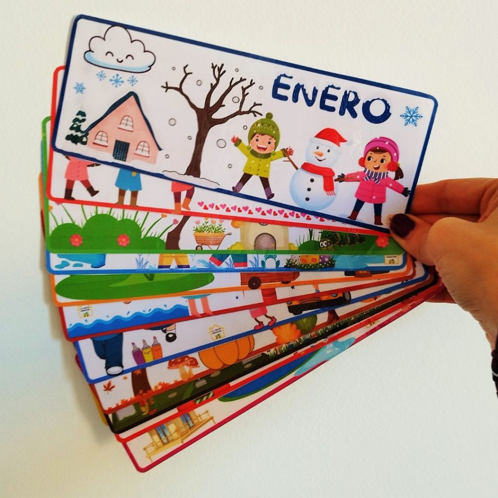 Meses del año - La Casita Educativa