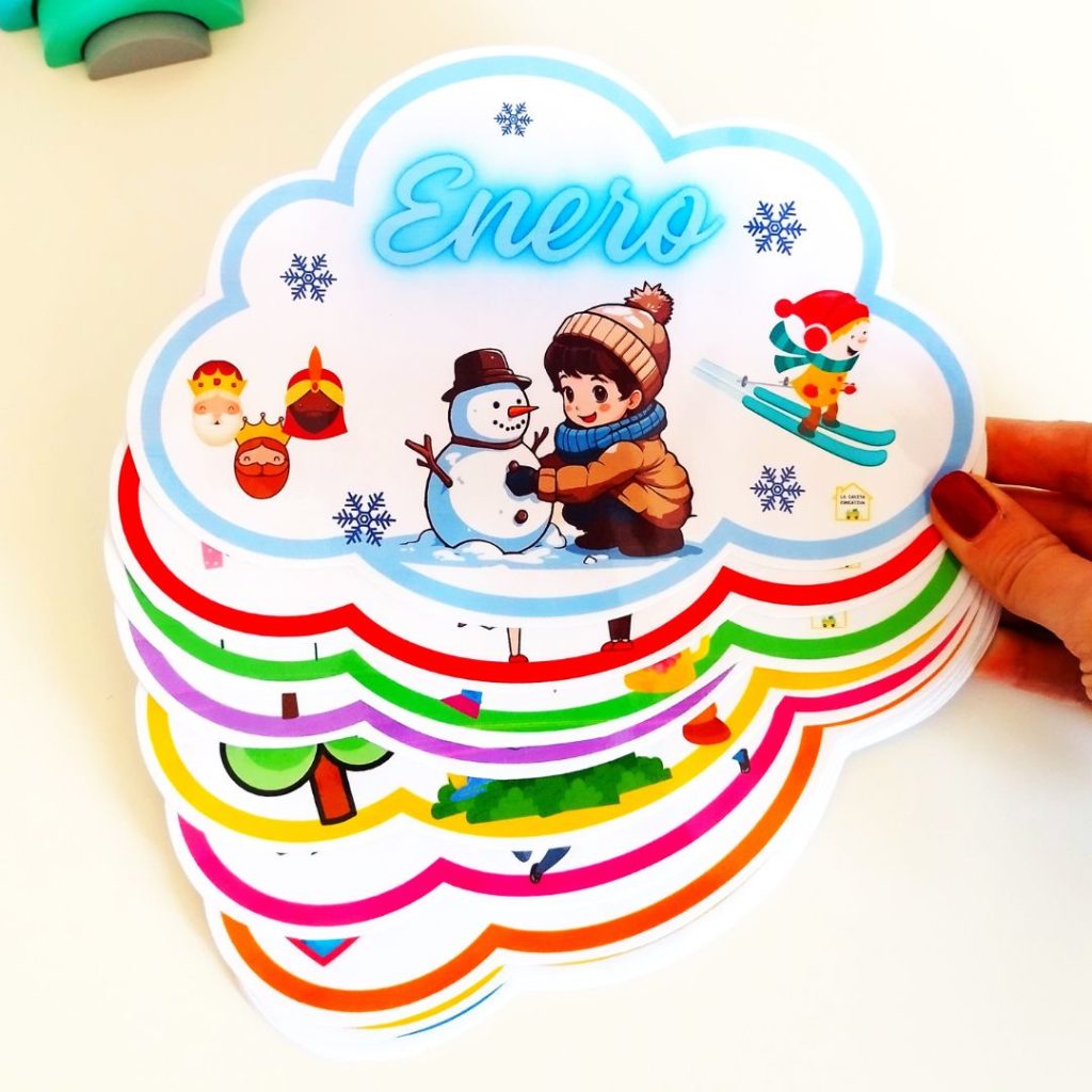 Meses del año - La Casita Educativa