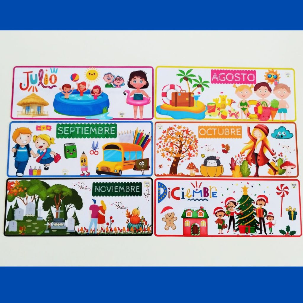 Meses del año - La Casita Educativa