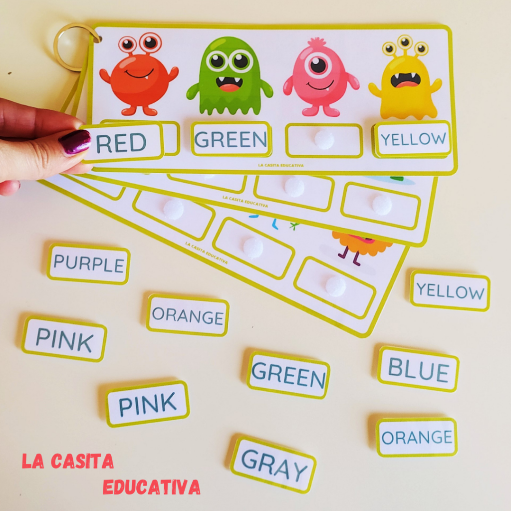 Aprender inglés - Vocabulario de material escolar La Casita Educativa