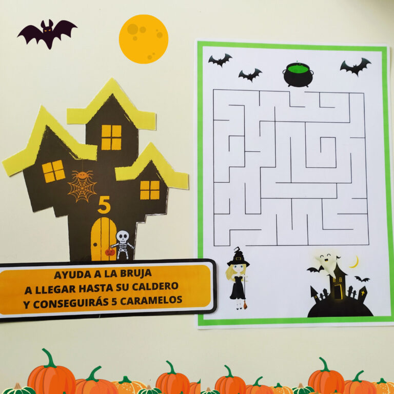 actividad para halloween - ESCAPE ROOM - La Casita Educativa