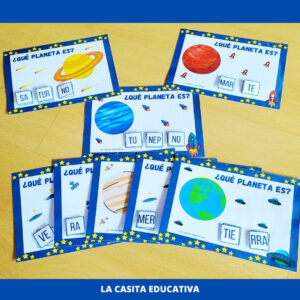 🌎 Los planetas del sistema solar 🌕 - La Casita Educativa