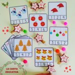 Conteo navideño - APRENDER A CONTAR - La Casita Educativa