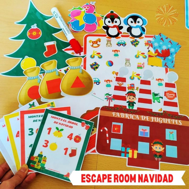 ESCAPE ROOM NAVIDAD - Ayuda a Papá Noel - La Casita Educativa