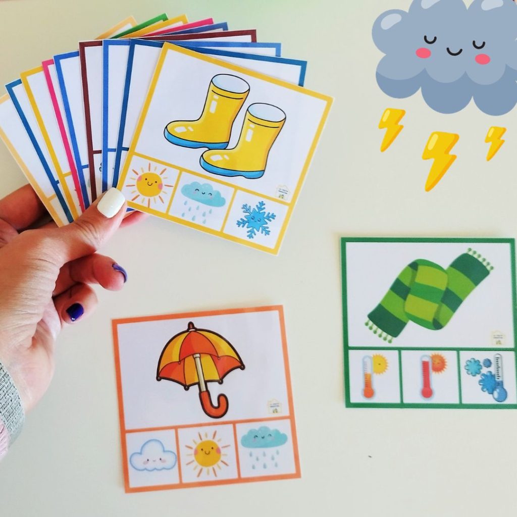 Tiempo atmosférico - ACTIVIDAD DIDÁCTICA - La Casita Educativa