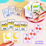 Tarjetas con sílabas - La Casita Educativa