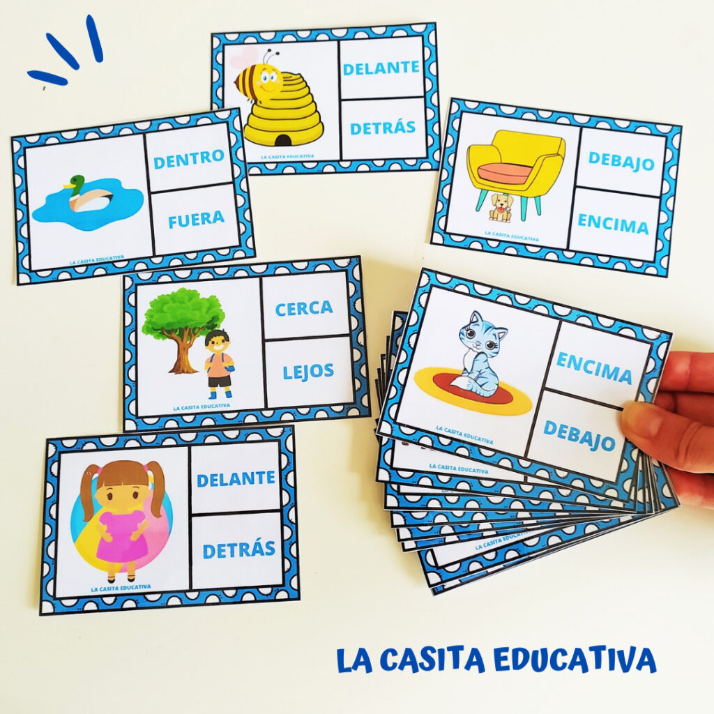 Nociones espaciales - La Casita Educativa