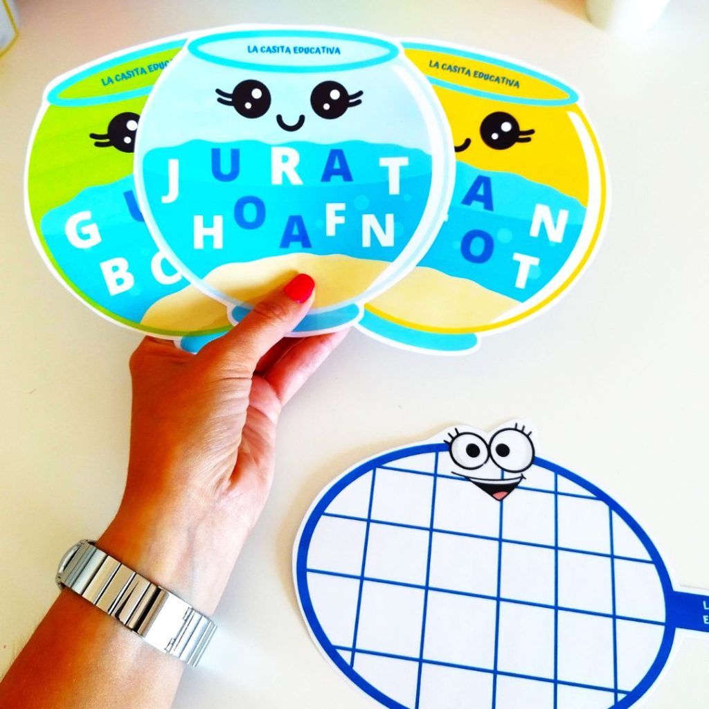 Pesca Palabras - La Casita Educativa