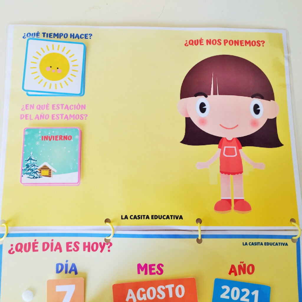 Mi calendario (Disponible en español, catalán e inglés) - La Casita ...