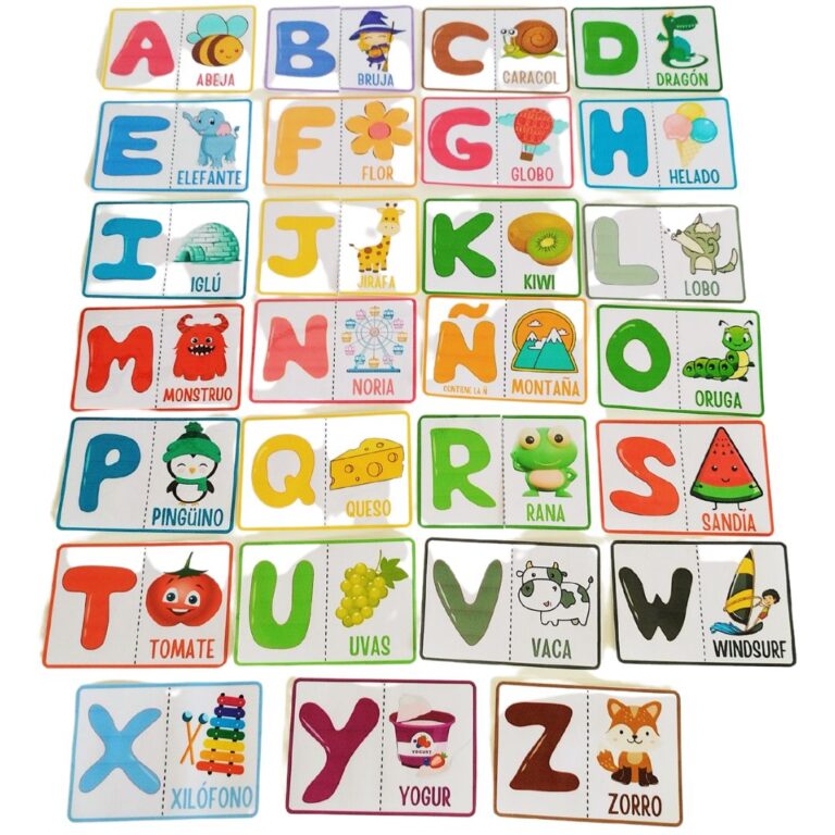 Empareja letras - La Casita Educativa