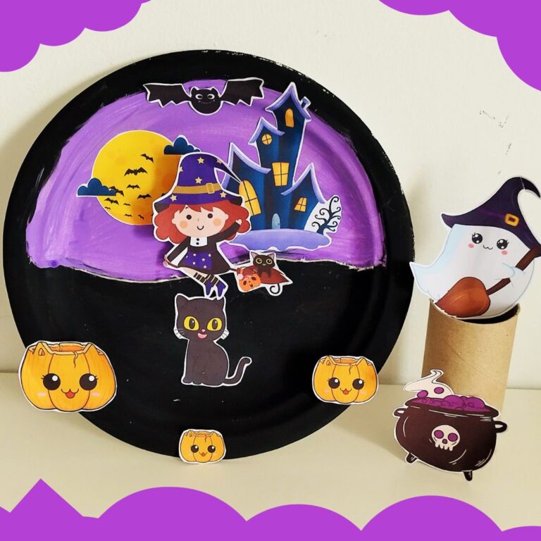 Manualidad de Halloween - La Casita Educativa