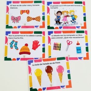 Tarjetas de comprensión lectora - La Casita Educativa