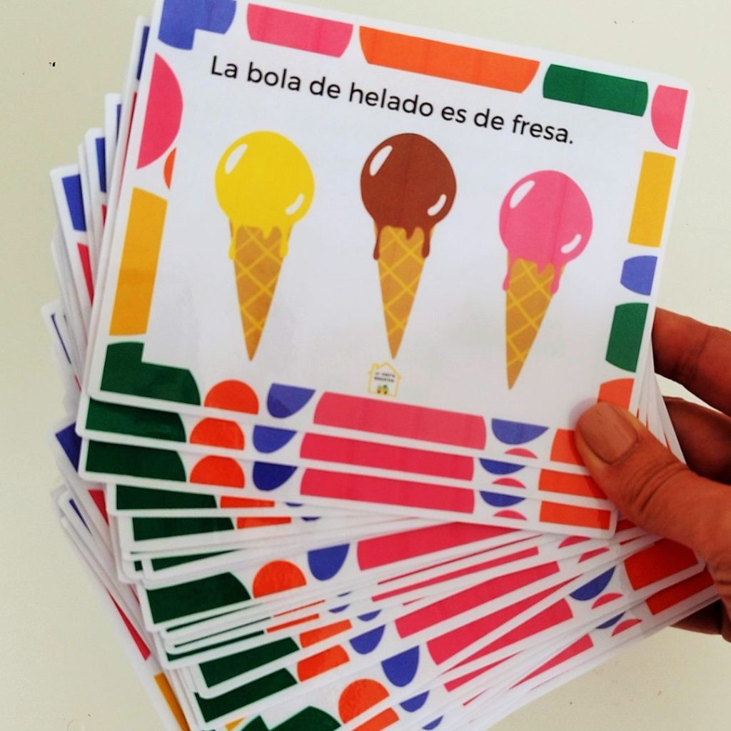 Tarjetas de comprensión lectora - La Casita Educativa