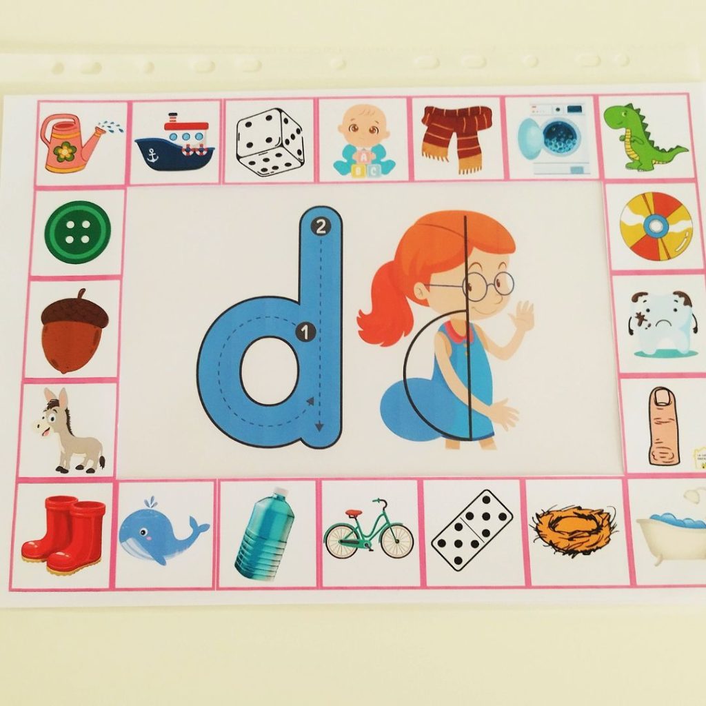 Trabajamos la b y la d - La Casita Educativa