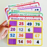 Bingo Tablas de multiplicar - La Casita Educativa