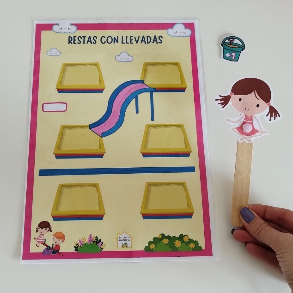 Restas con llevadas - La Casita Educativa