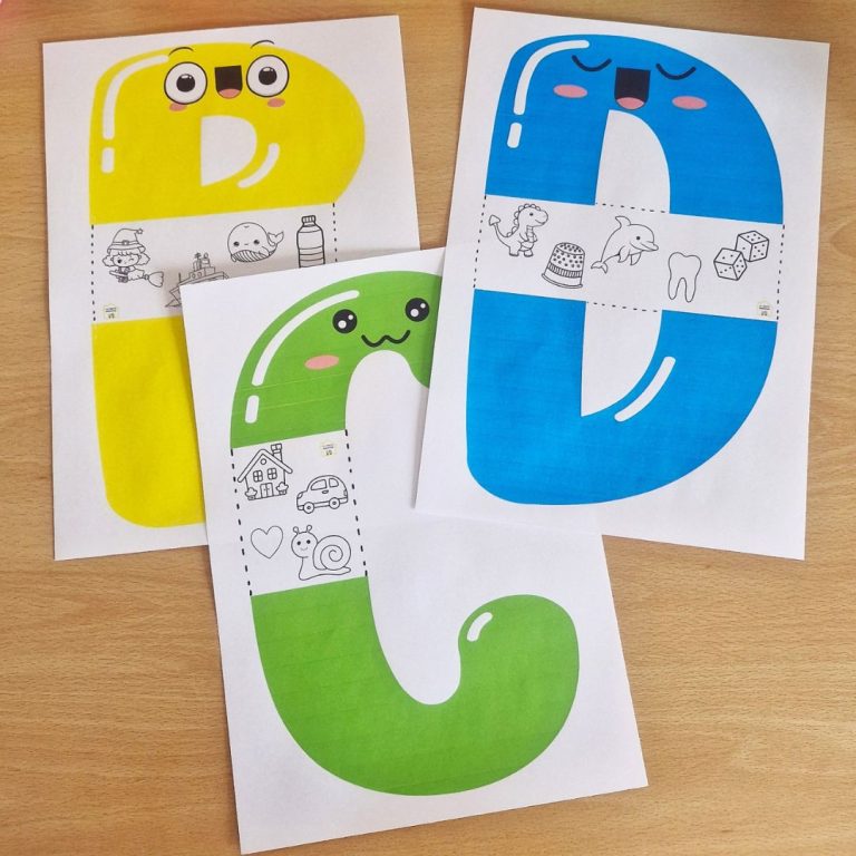 Letras manipulativas - La Casita Educativa